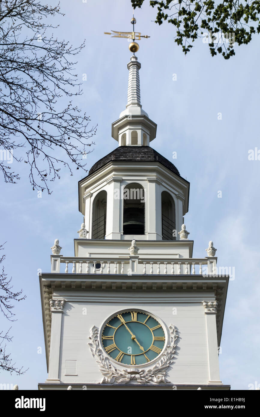 Independence Hall or State House, Philadelphia, Pennsylvania, USA Stock ...