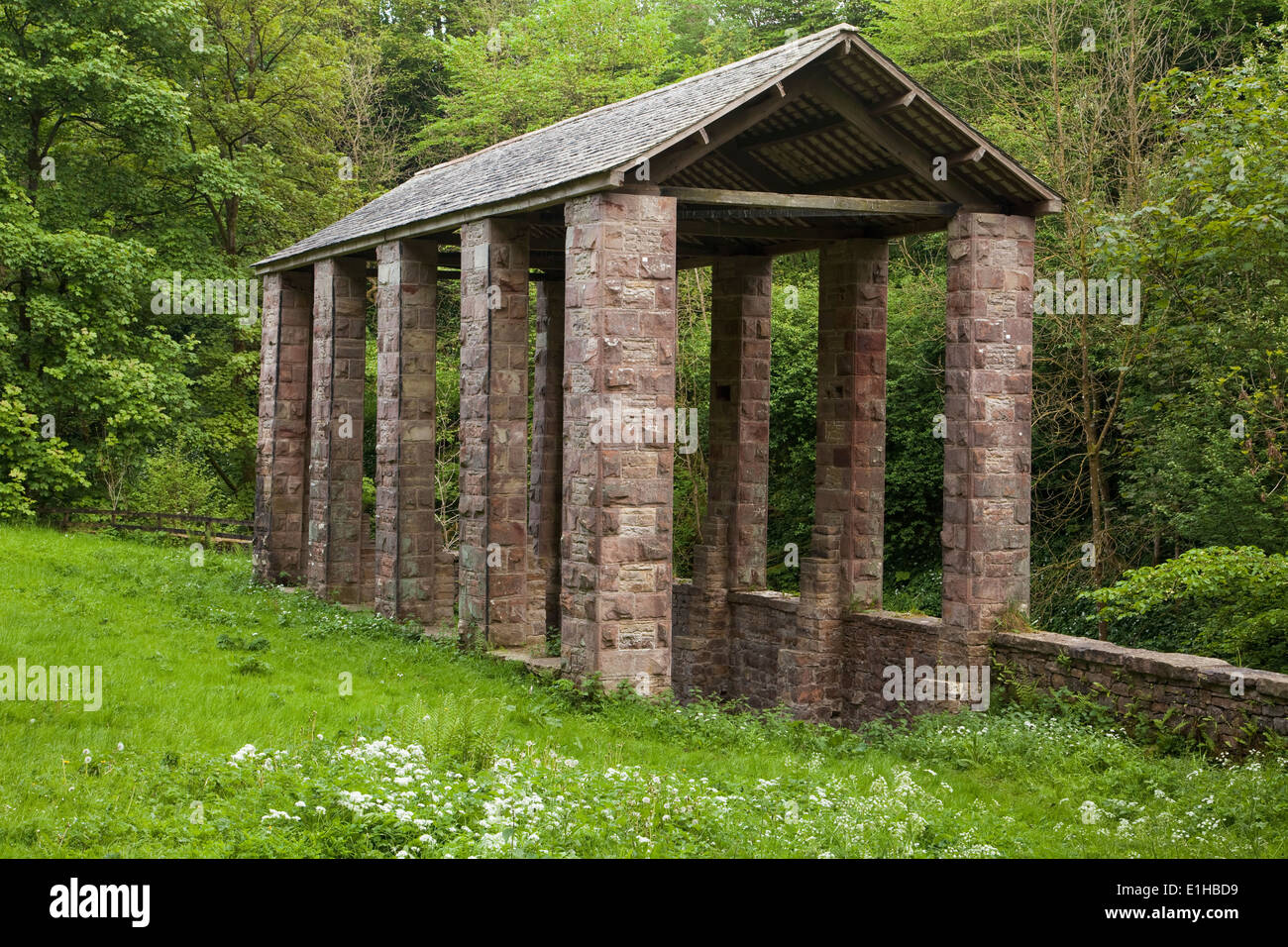 Storage building at The Howk, Caldbeck, Cumbria Stock Photo - Alamy