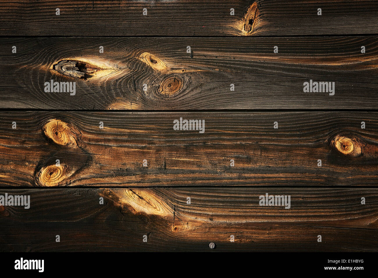 Empty brown wood plank hi-res stock photography and images - Alamy