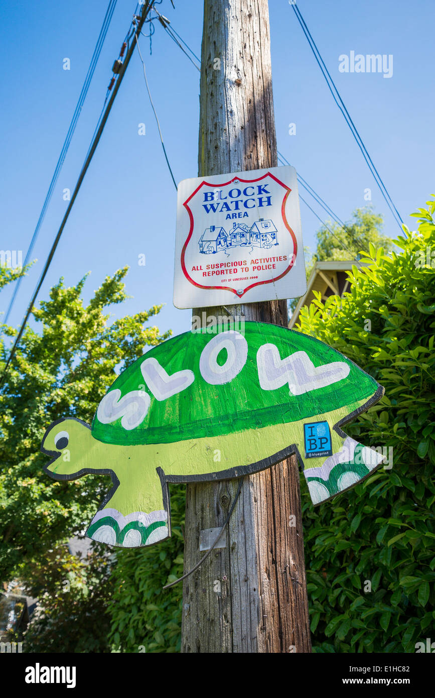 Sign Slow Turtle High Resolution Stock Photography and Images - Alamy