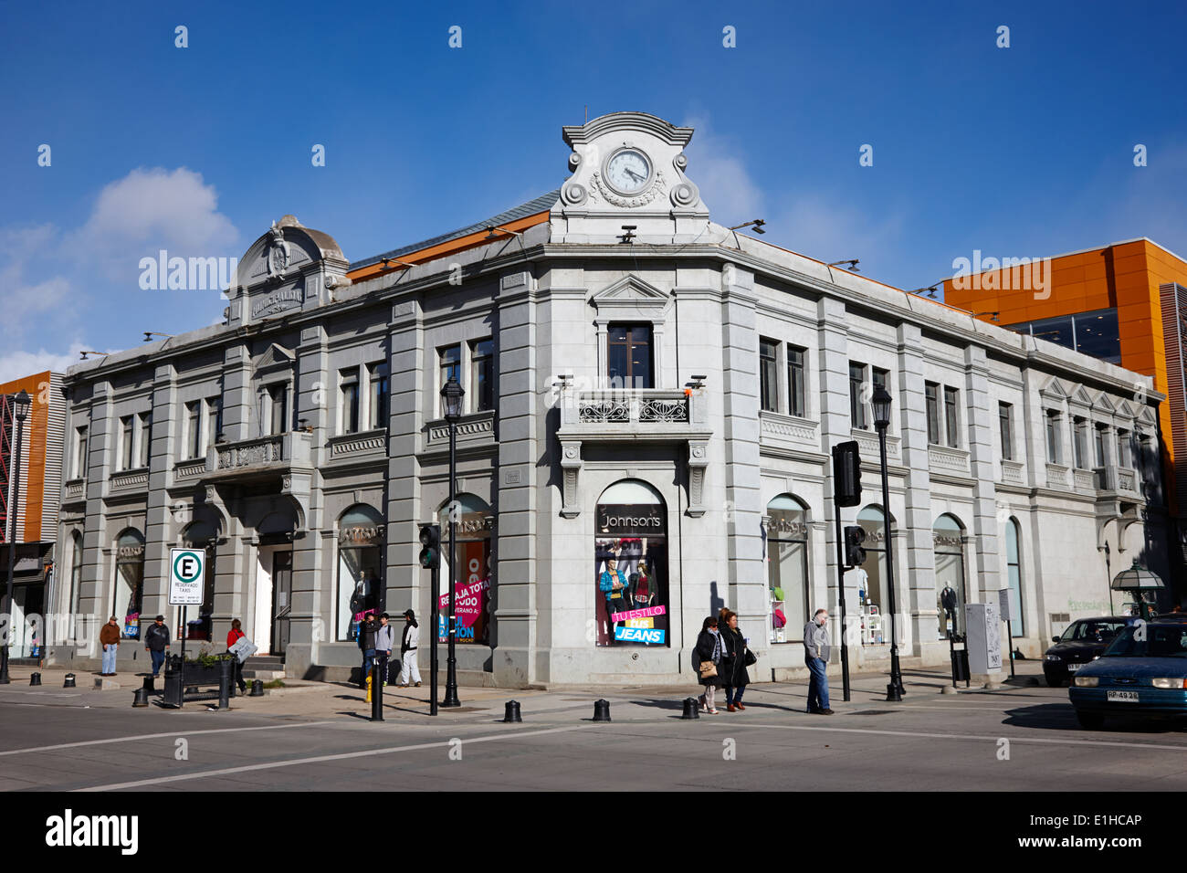 johnsons department store on avenida carlos bories main shopping street ...