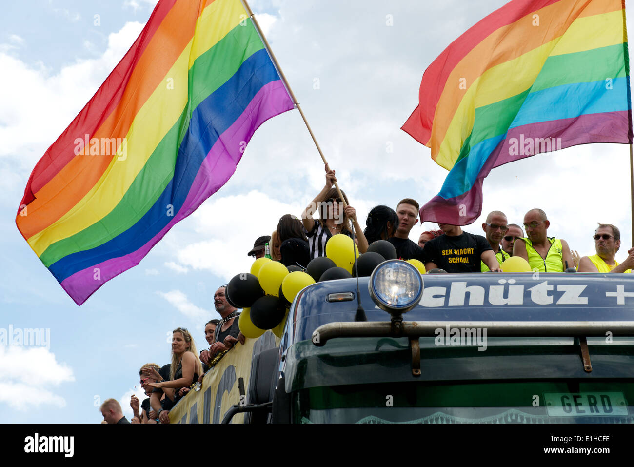 Gay pride parade berlin hi-res stock photography and images - Alamy