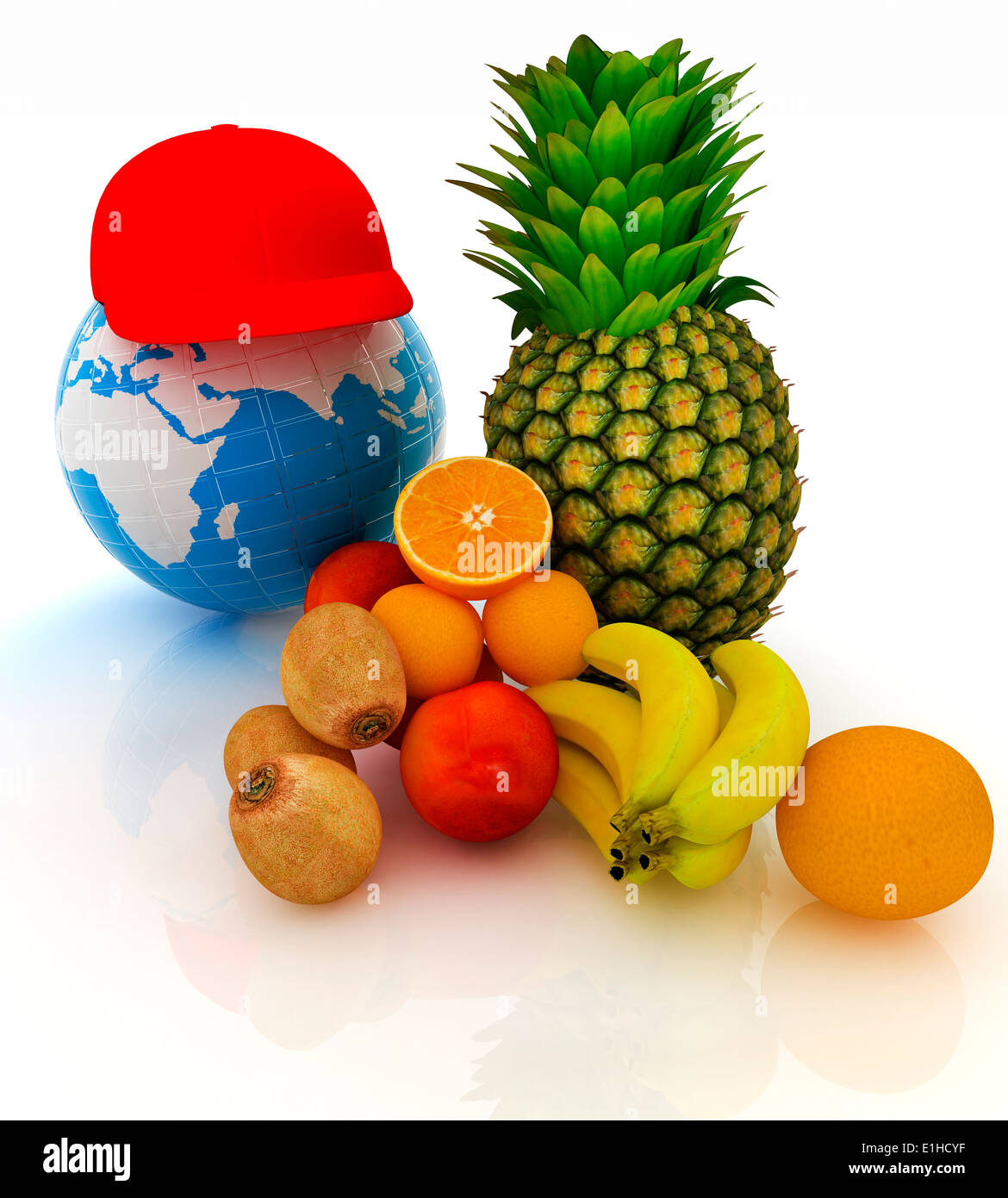 Map of citrus hi-res stock photography and images - Alamy