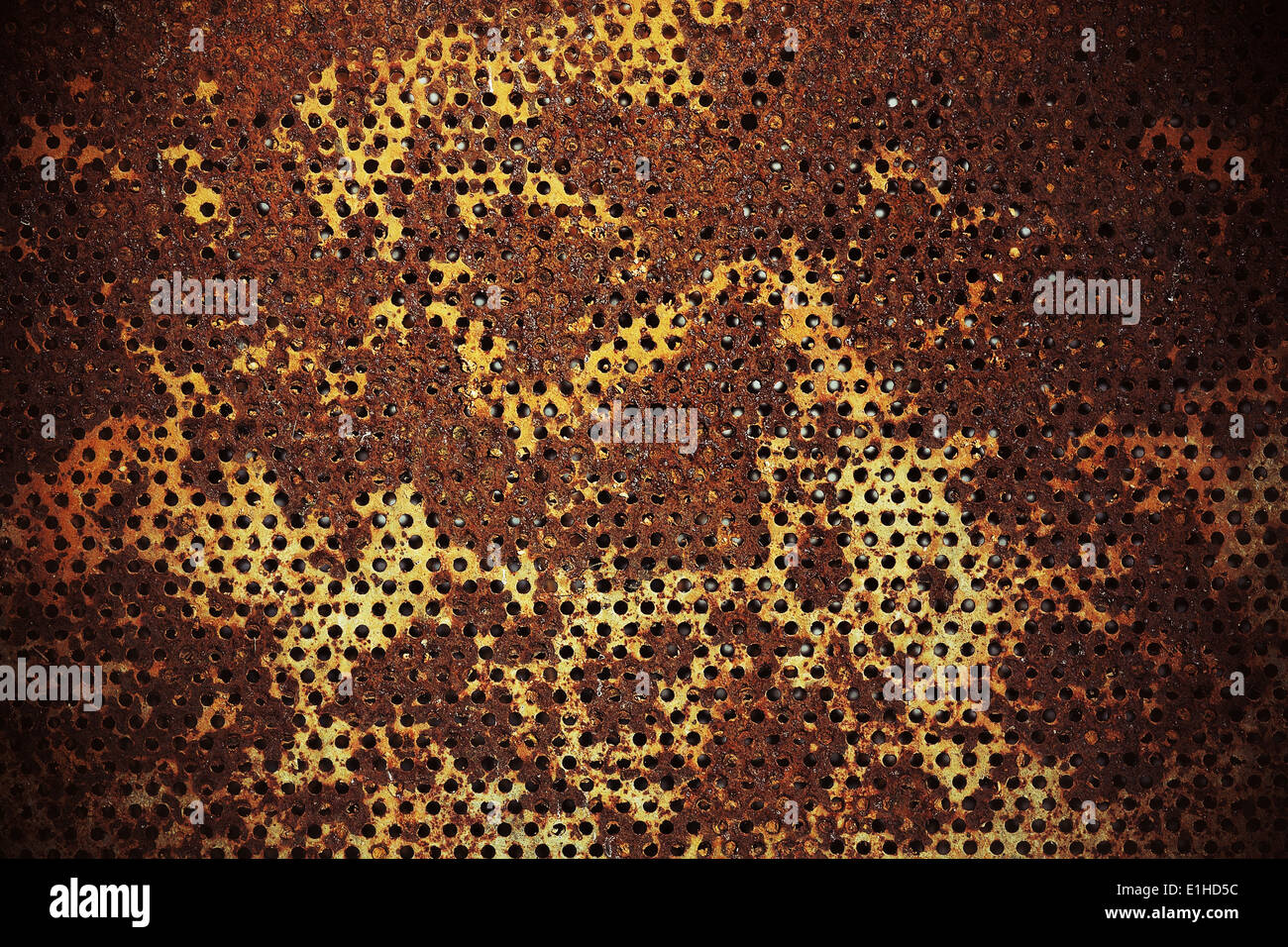 Rusty metal background grid Stock Photo - Alamy