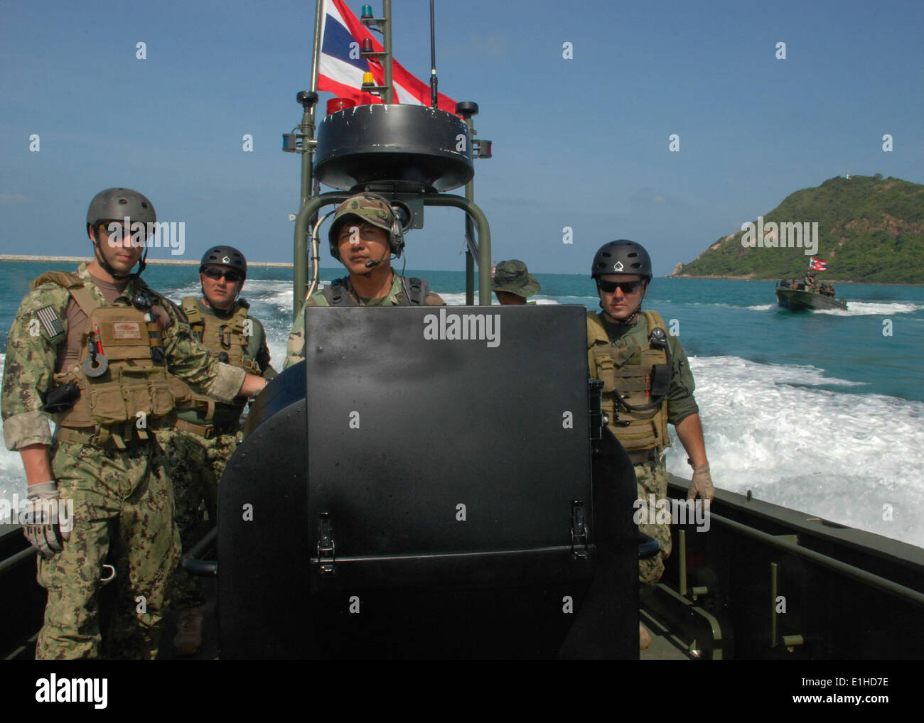 Royal thai navy riverine patrol regiment hi-res stock photography and ...