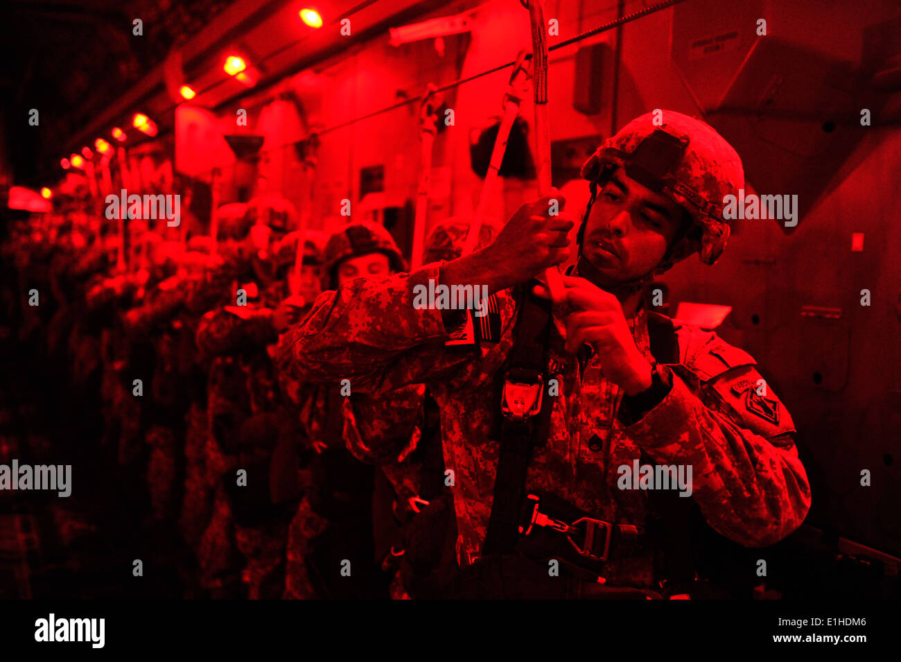 U.S. Army Staff Sgt. Alberto Colon, with the 27th Engineer Battalion ...