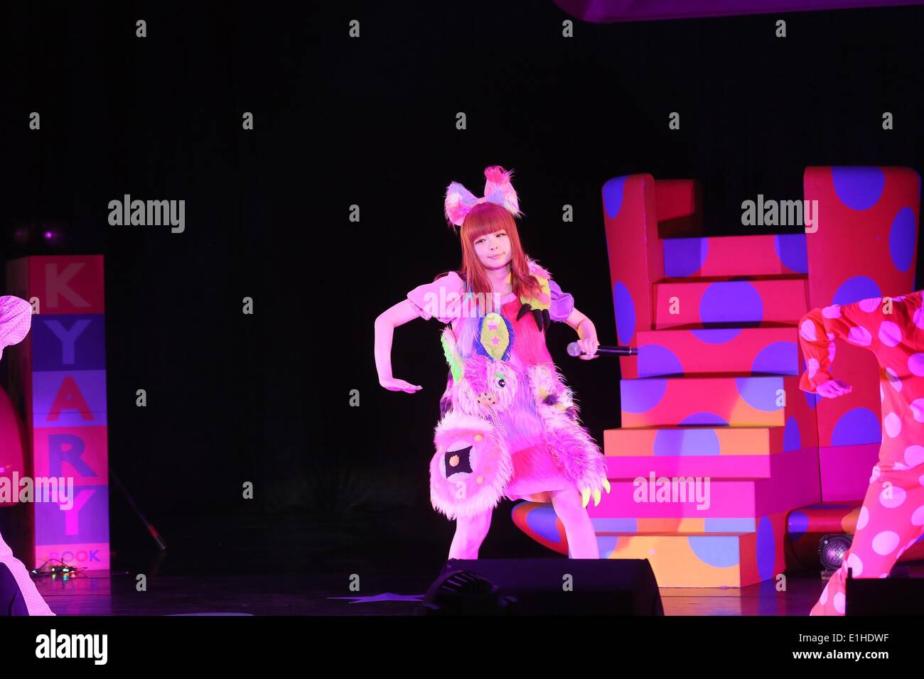 Taipei. 30th May, 2014. Japanese singer Kyary Pamyu Pamyu holds concert ...