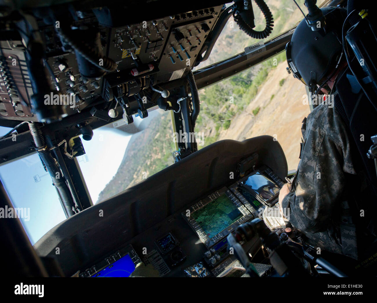 U.S. Army Chief Warrant Officer 5 Brian Wuerker, a UH-60 Black Hawk ...