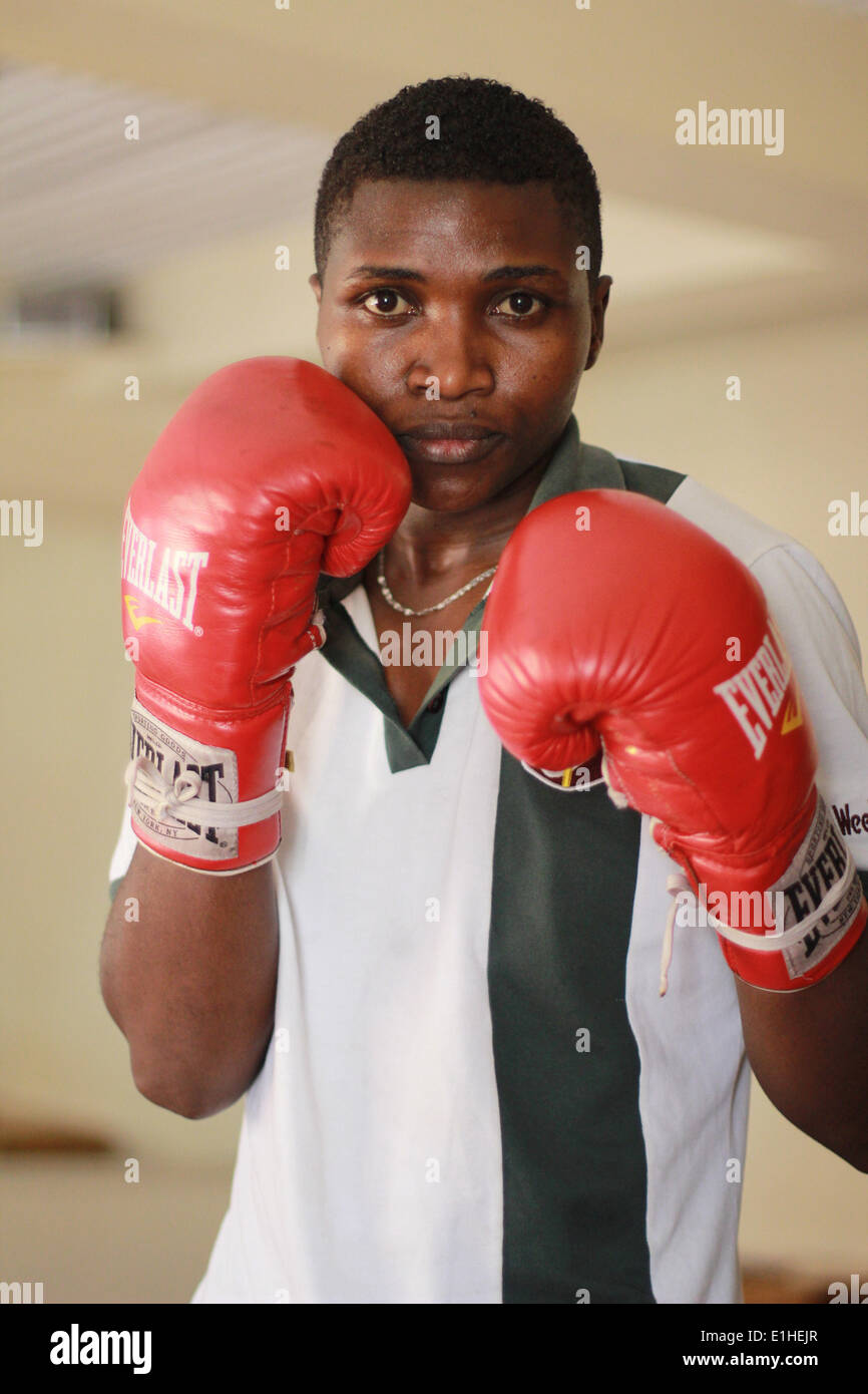 NAIROBI KENYA-East and Central African Female Featherweiht boxing ...