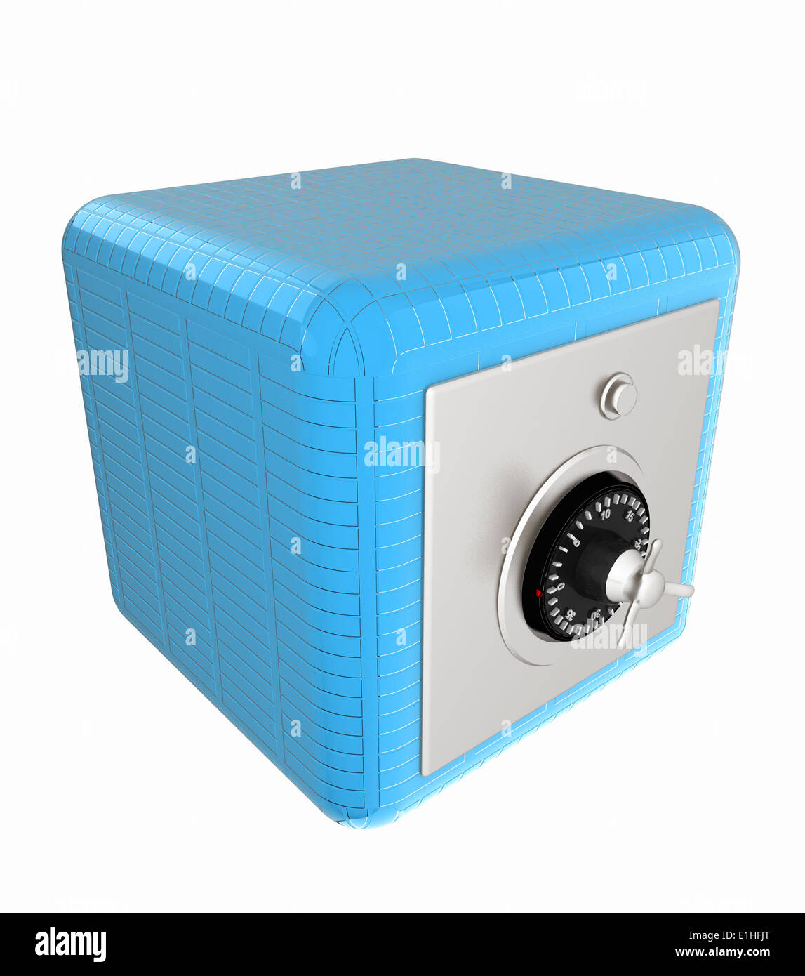 illustration of security concept with metal safe Stock Photo - Alamy