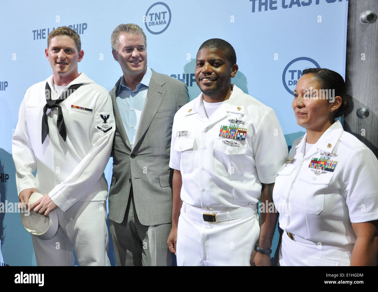 Washington, Dc, USA. 4th June, 2014. Actor ERIC DANE poses with members ...