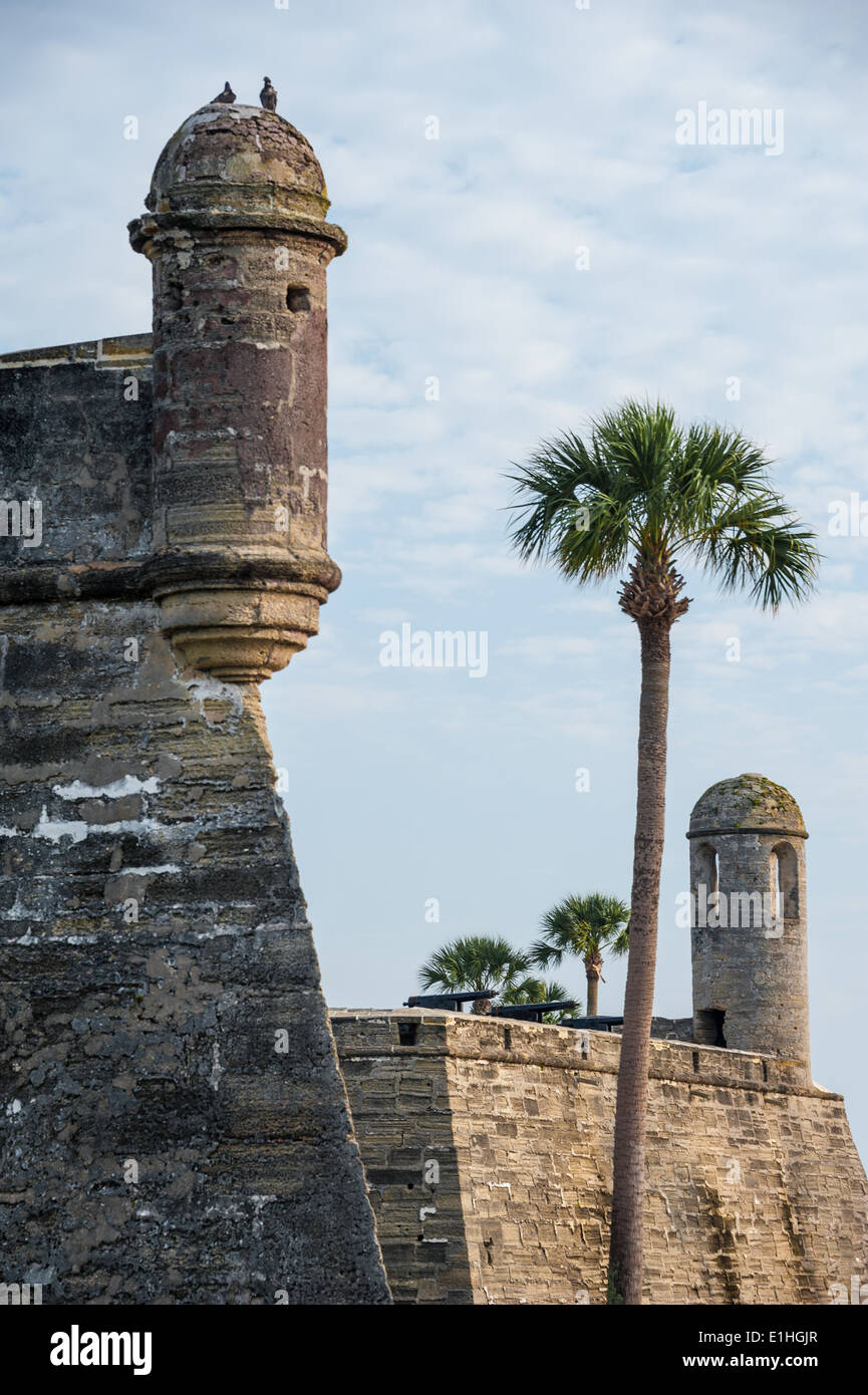Castillo de San Marcos (also known as Fort Marion), a National Monument ...
