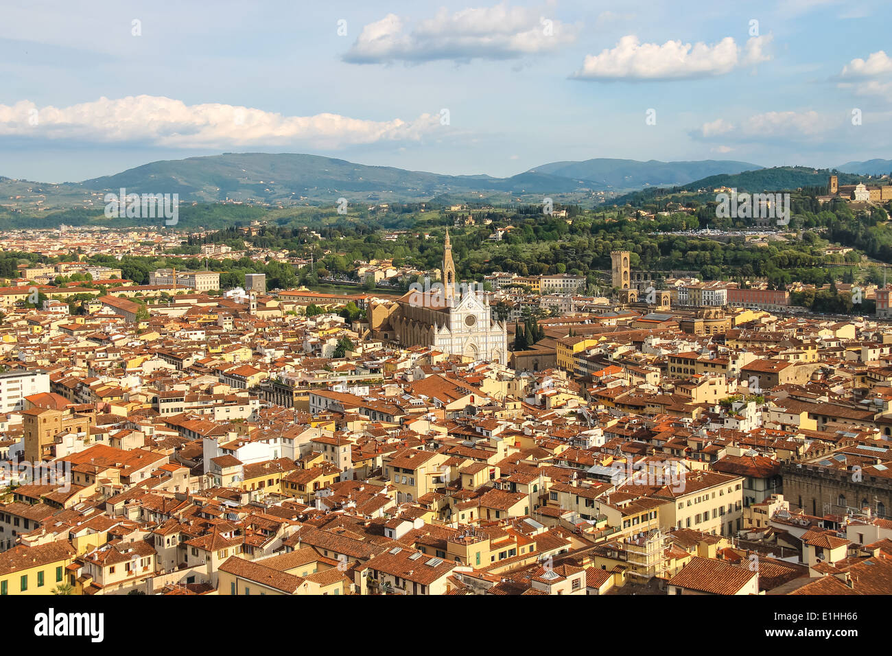 View of the historic center of florence hi-res stock photography and ...