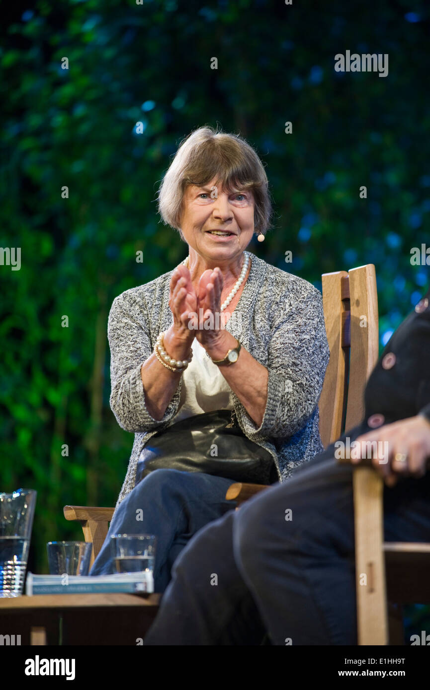 Margaret Drabble discussing her first novel for seven years at Hay ...