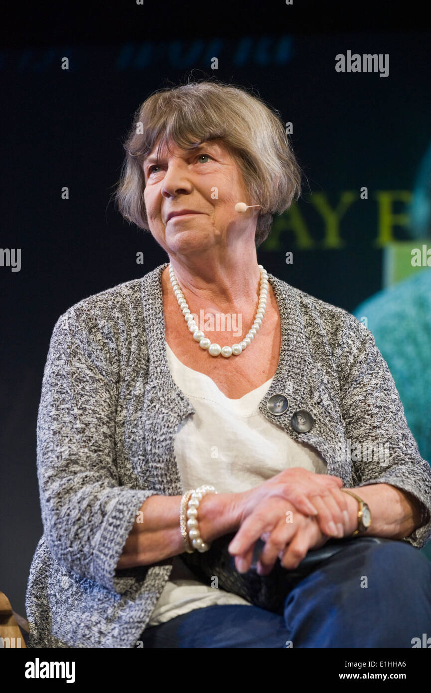 Margaret Drabble discussing her first novel for seven years at Hay ...