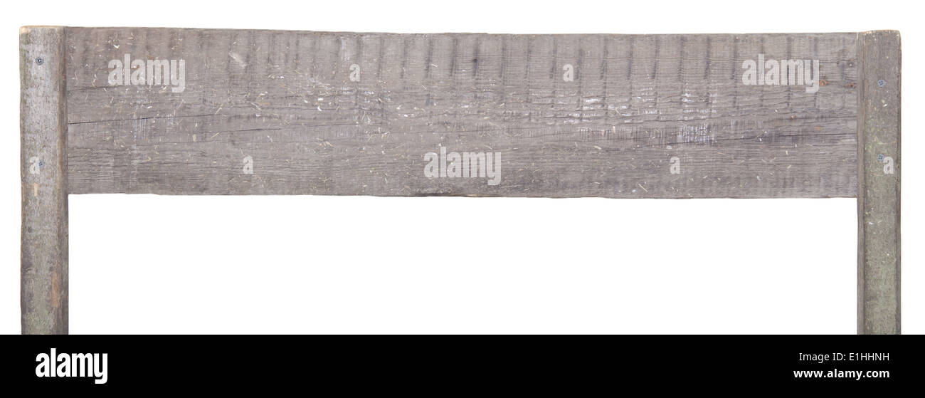 Old wooden sign board Cut Out Stock Images & Pictures - Alamy