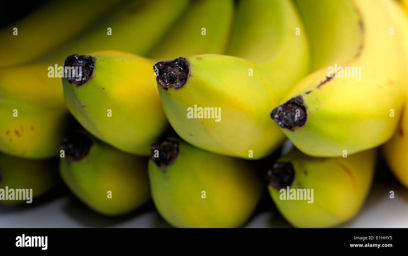 Close up bananas hi-res stock photography and images - Alamy