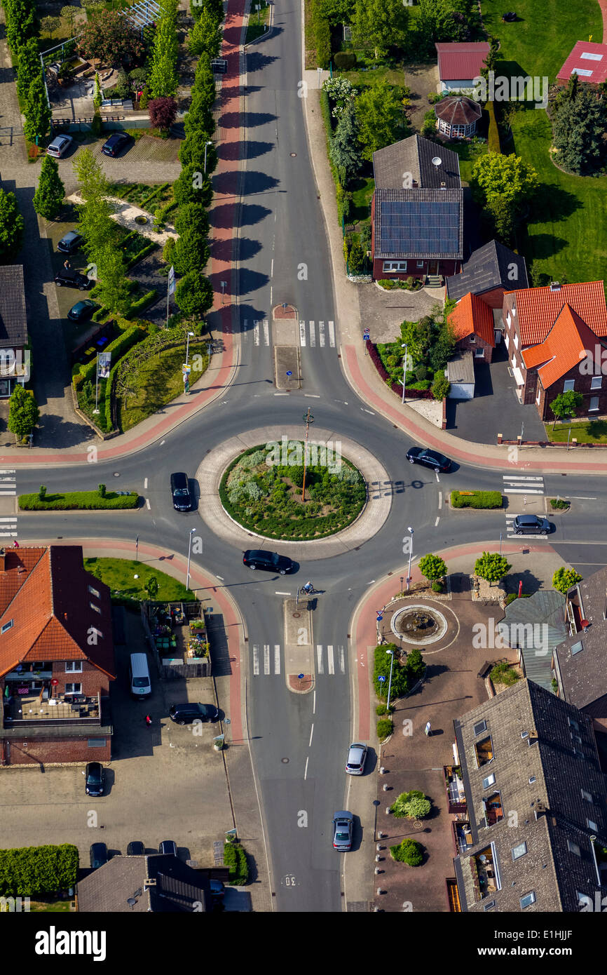 Werner strasse roundabout with maypole hi-res stock photography and ...