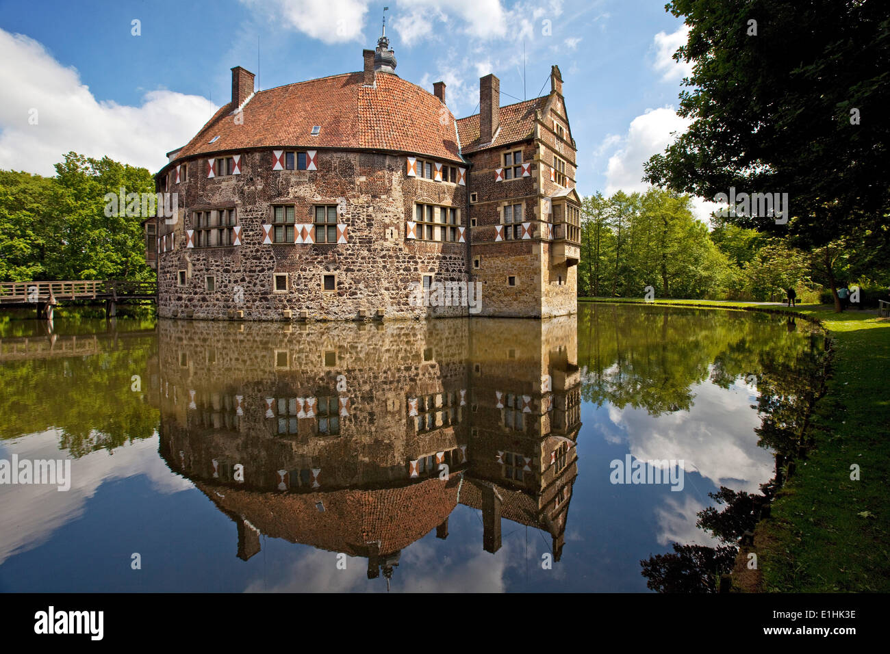 Vischering Castle, Lüdinghausen, Westmünsterland, Münster region, North ...