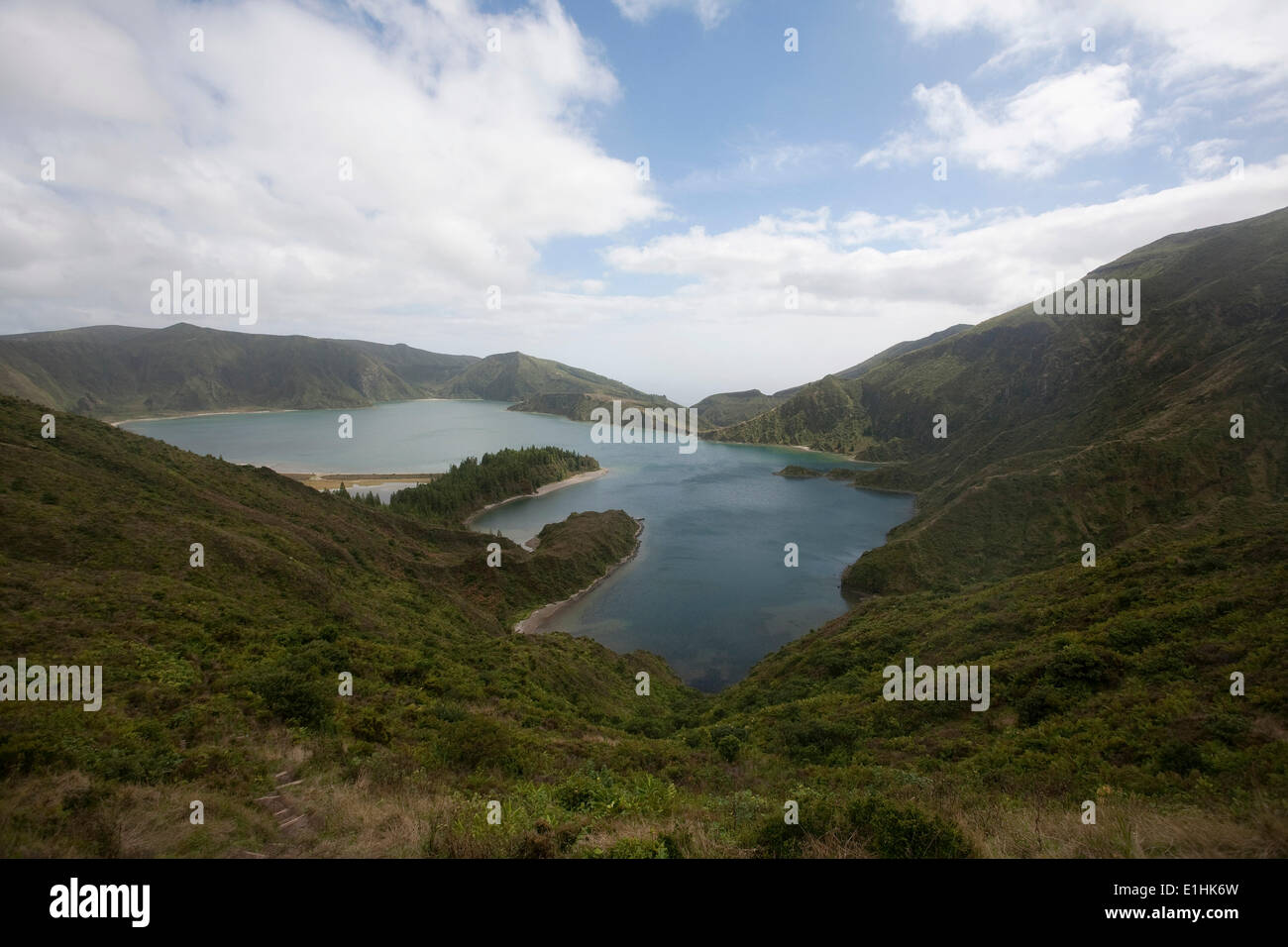 Crater lake azores hi-res stock photography and images - Alamy