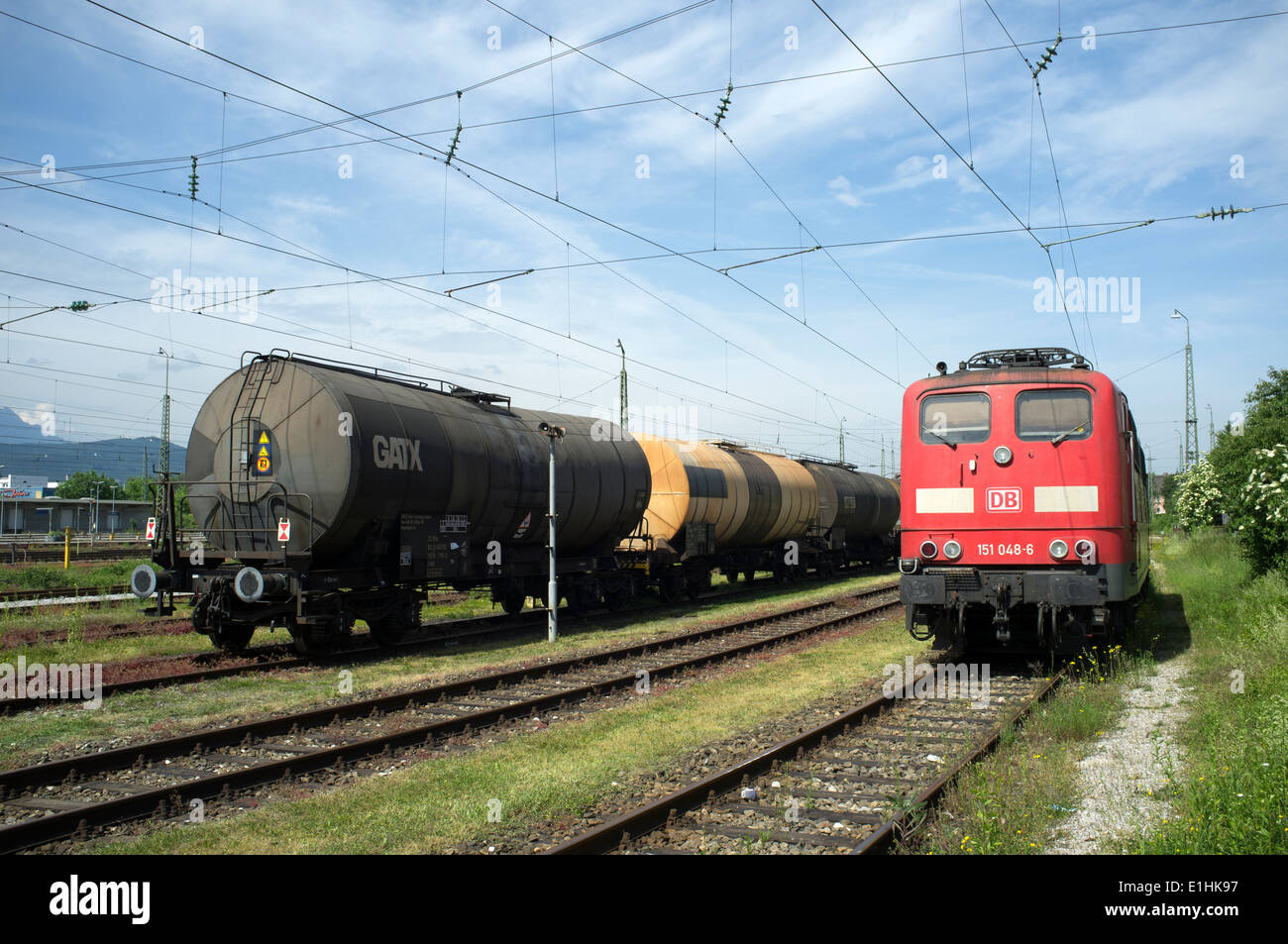 Rail tankers rail freight hi-res stock photography and images - Alamy