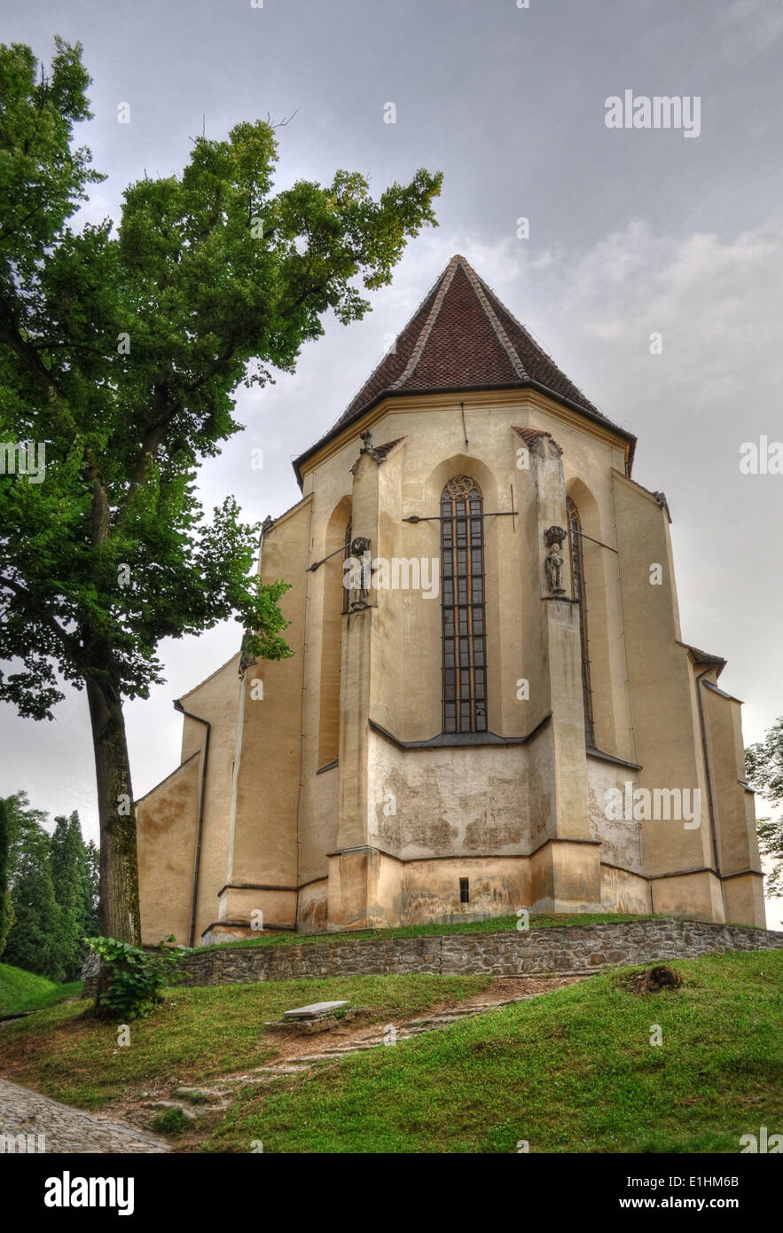 Gothic church, Transylvania, Sighisoara, Romania Stock Photo - Alamy