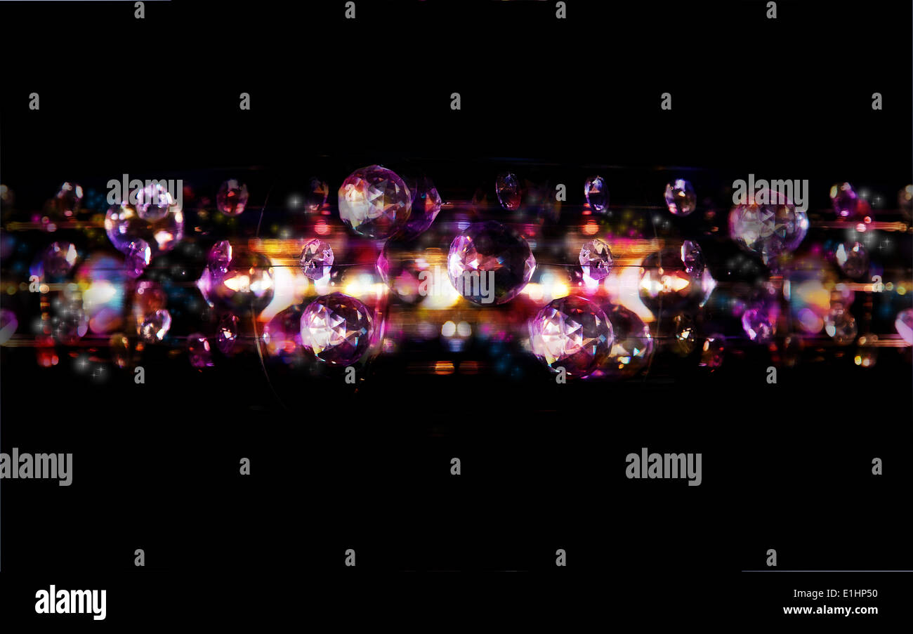 Magic bubbles - disco bright lights art backgrounds Stock Photo - Alamy