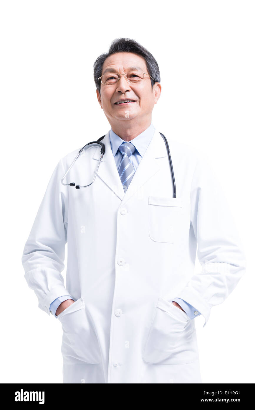 Happy male doctor Stock Photo - Alamy