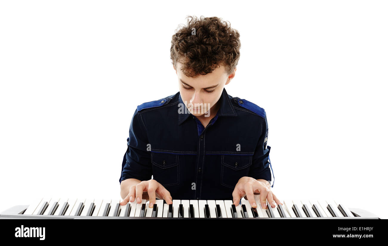 Teenager Playing Piano High Resolution Stock Photography and Images - Alamy