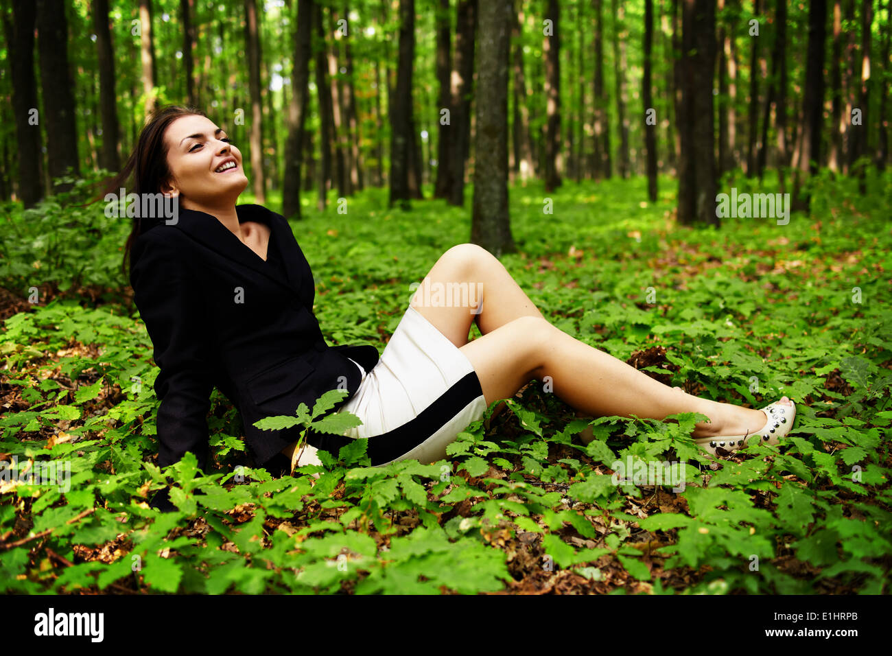 Lomo style image of trees hi-res stock photography and images - Alamy