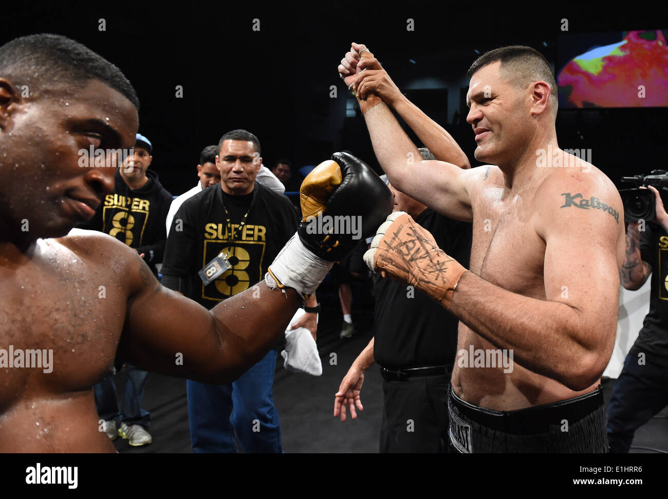 04.06.2014, Auckland, New Zealand. Kali Meehan celebrates after ...
