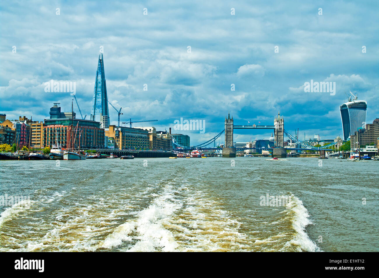 The shard and tower bridge hi-res stock photography and images - Alamy