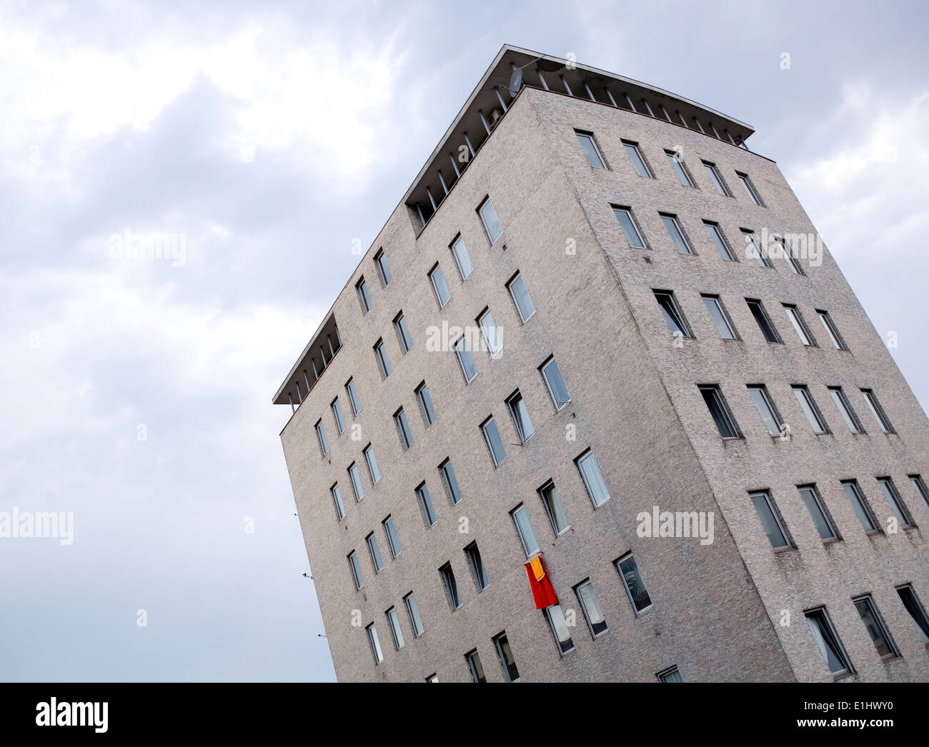 Italy, Province of Trieste, Trieste, High rise residential building ...