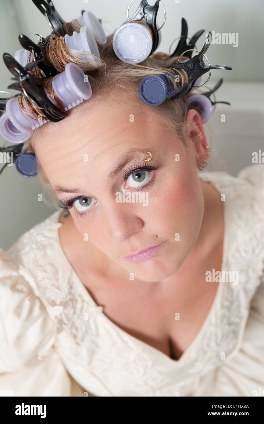 Wedding dress cleavage hi-res stock photography and images - Alamy