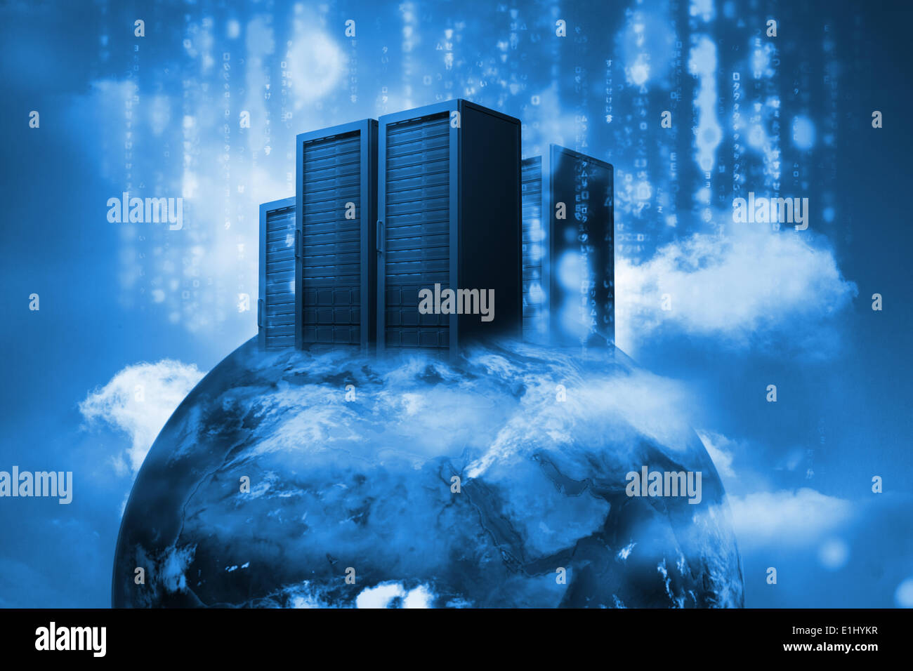 Computer servers in clouds hi-res stock photography and images - Alamy
