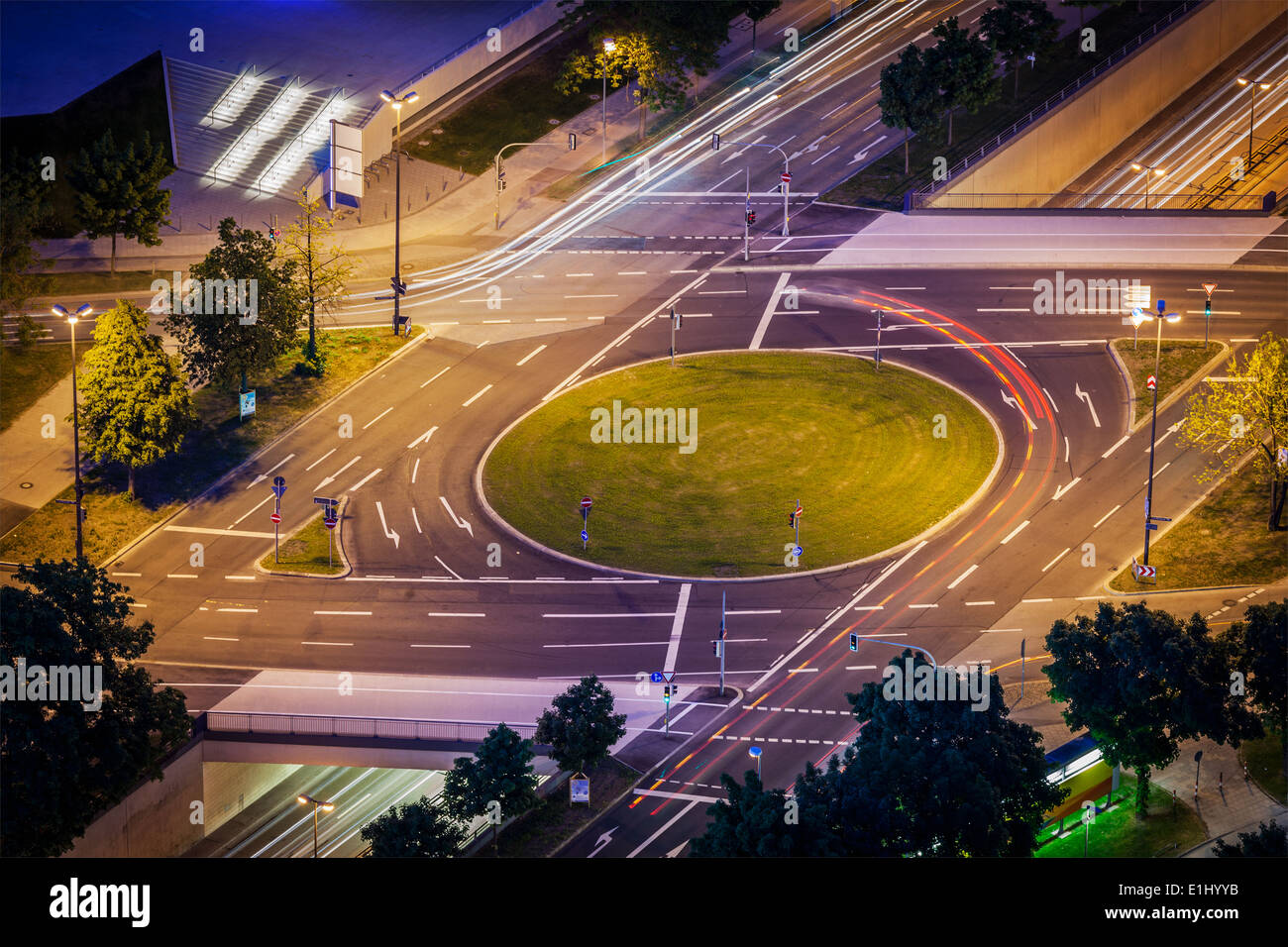 Road junction hi-res stock photography and images - Alamy
