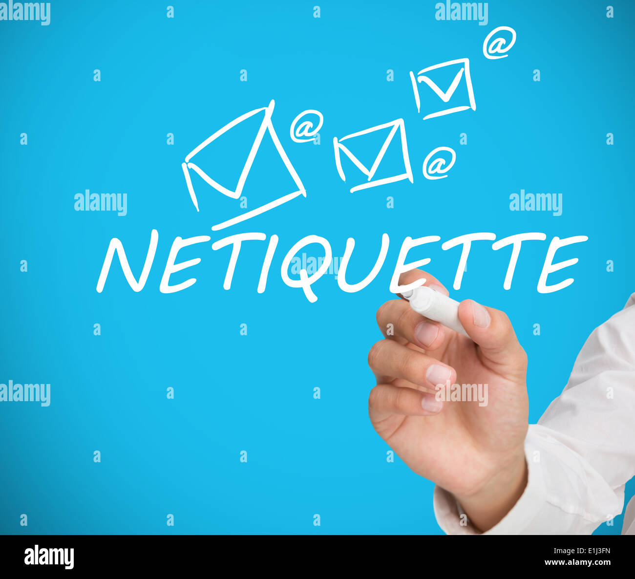 Netiquette hi-res stock photography and images - Alamy