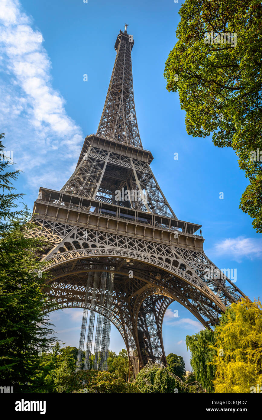 Eiffel Tower Paris At Day