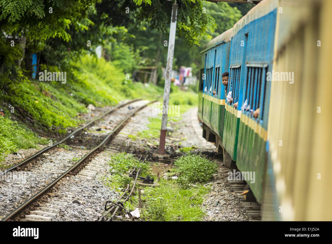 June 5, 2014 - Yangon, Yangon Region, Myanmar - The Yangon Circular ...