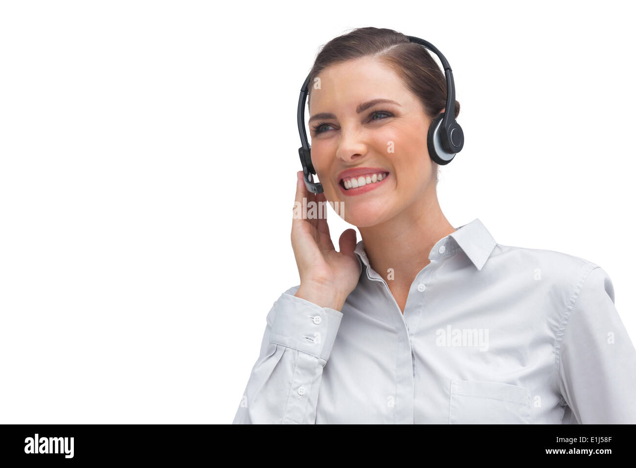 Laughing At A Call Center Employees