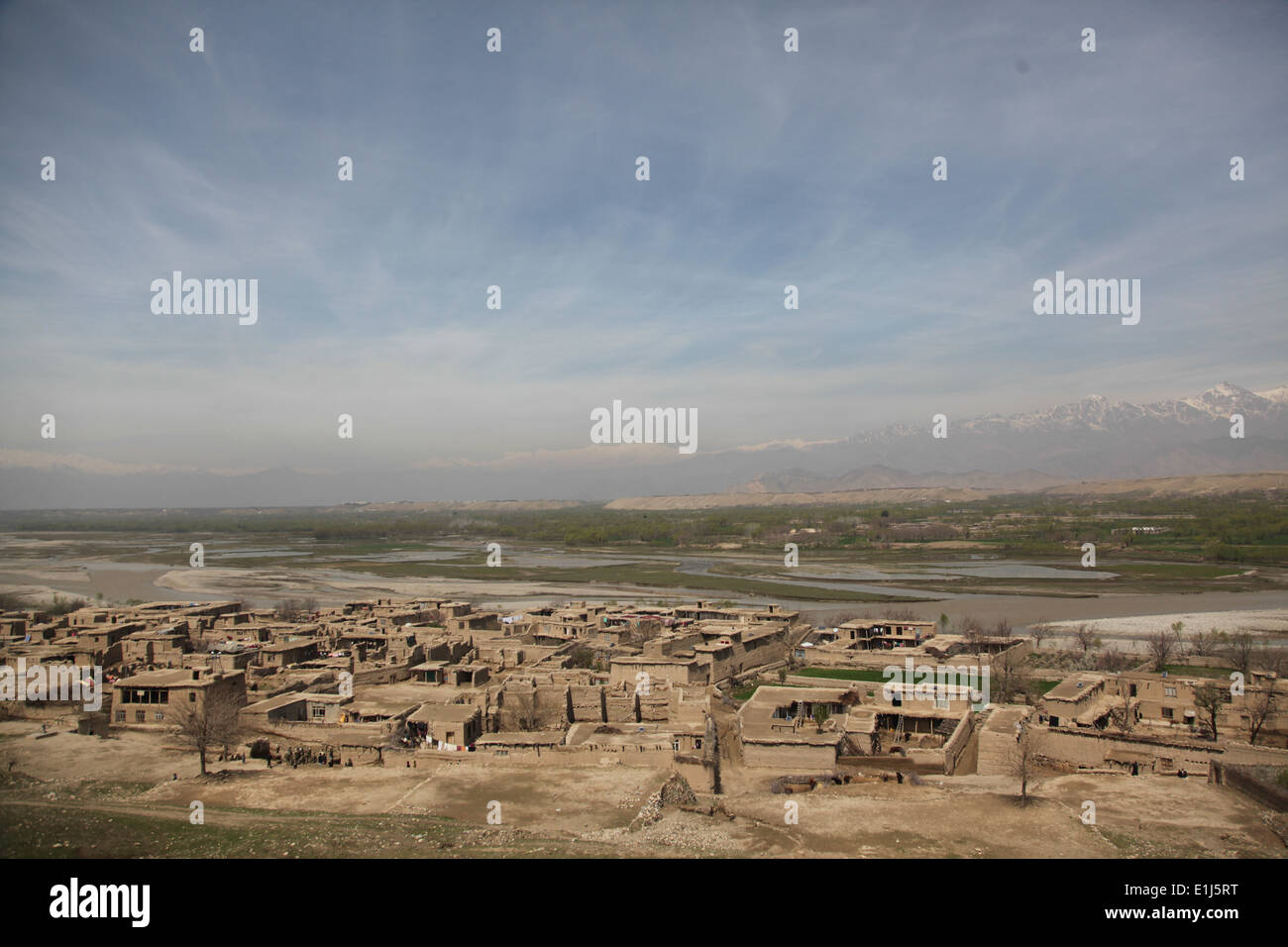 A village in Parwan province, Afghanistan, March 26, 2013. (U.S. Army ...