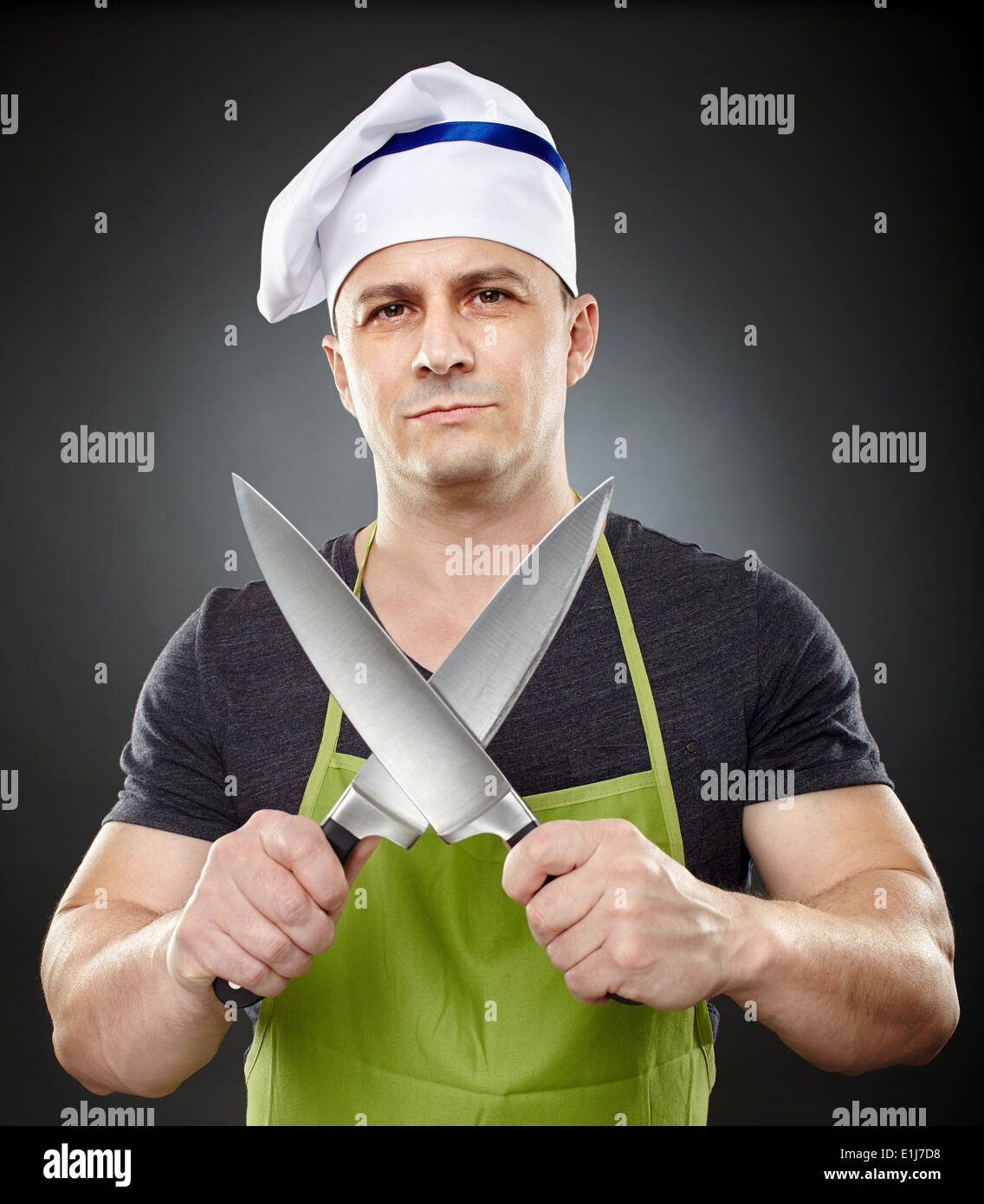 Cook knives hi-res stock photography and images - Alamy