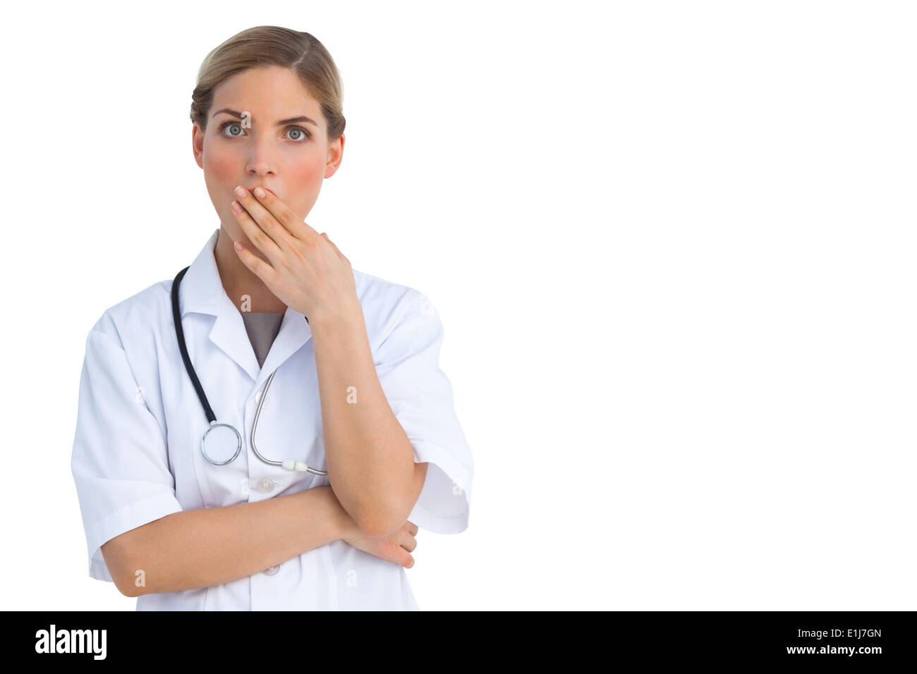 Shocked nurse hi-res stock photography and images - Alamy