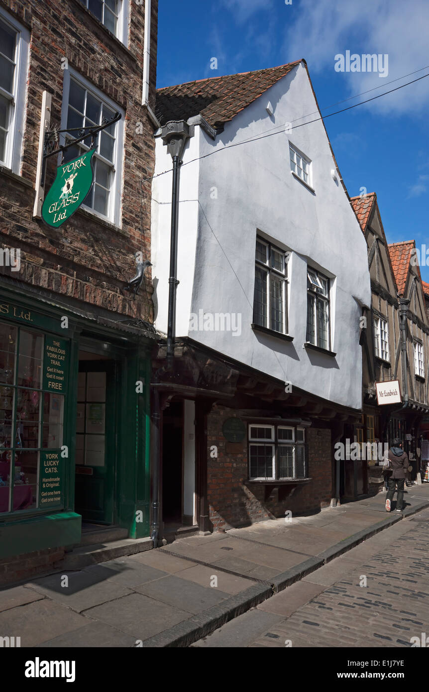 The shrine of Margaret Clitherow Shambles York North Yorkshire England ...