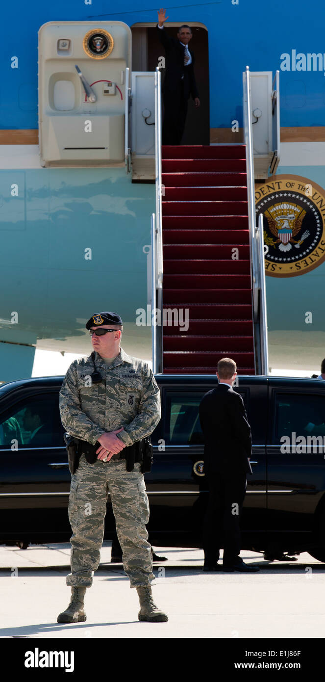 U.S. Air Force Tech. Sgt. Thomas Kasten, a patrolman with the 811th ...