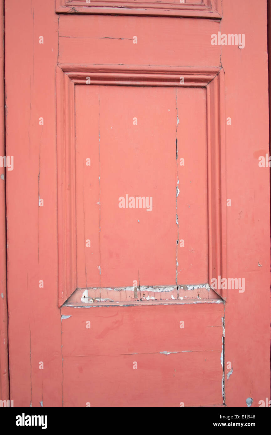 faded red door Stock Photo - Alamy