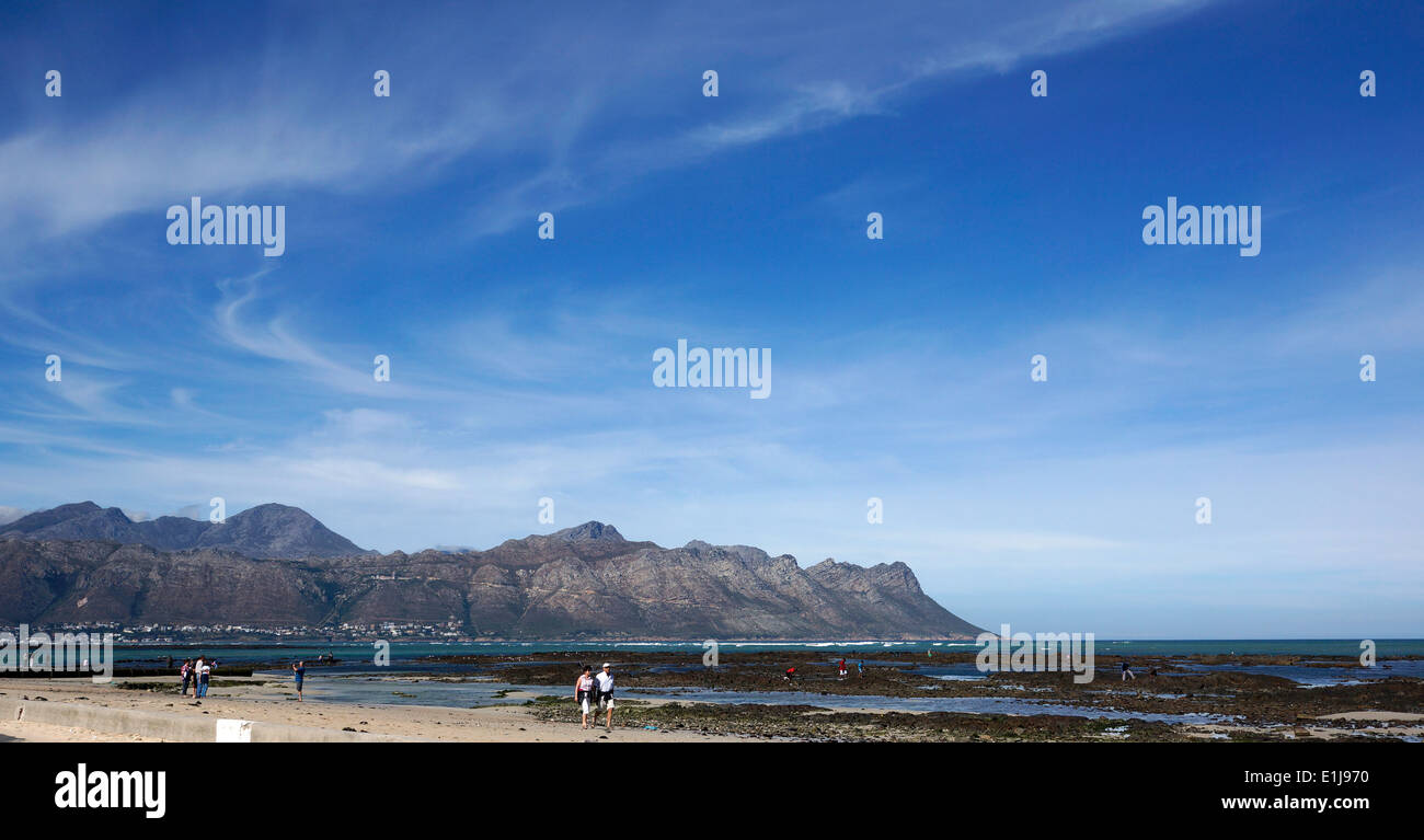 View of Gordon's Bay (Afrikaans: Gordonsbaai) and the Hottentots ...