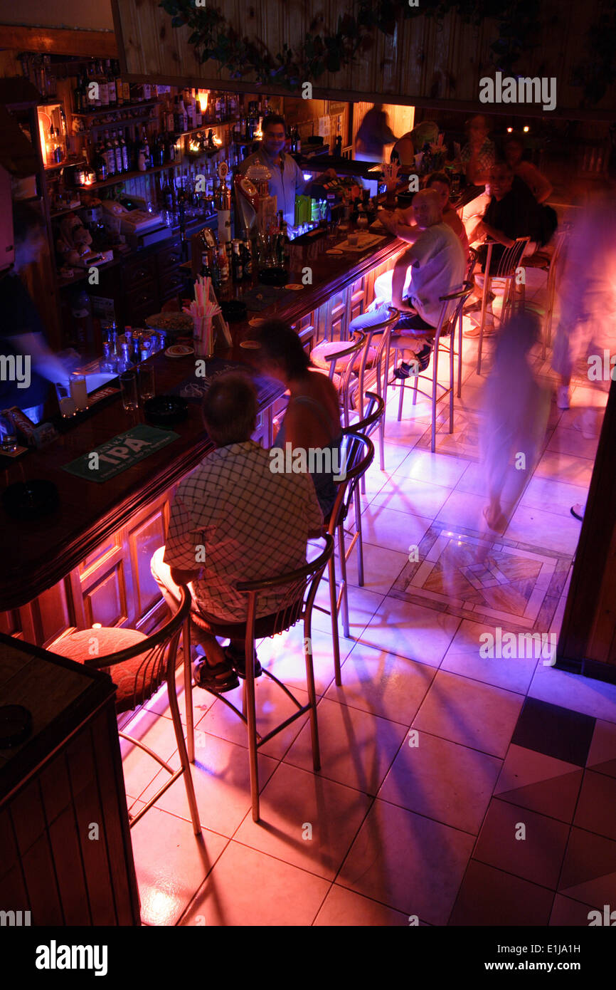 Nighttime and exploring nightlife in Lindos, Rhodes, Rhodes Island ...