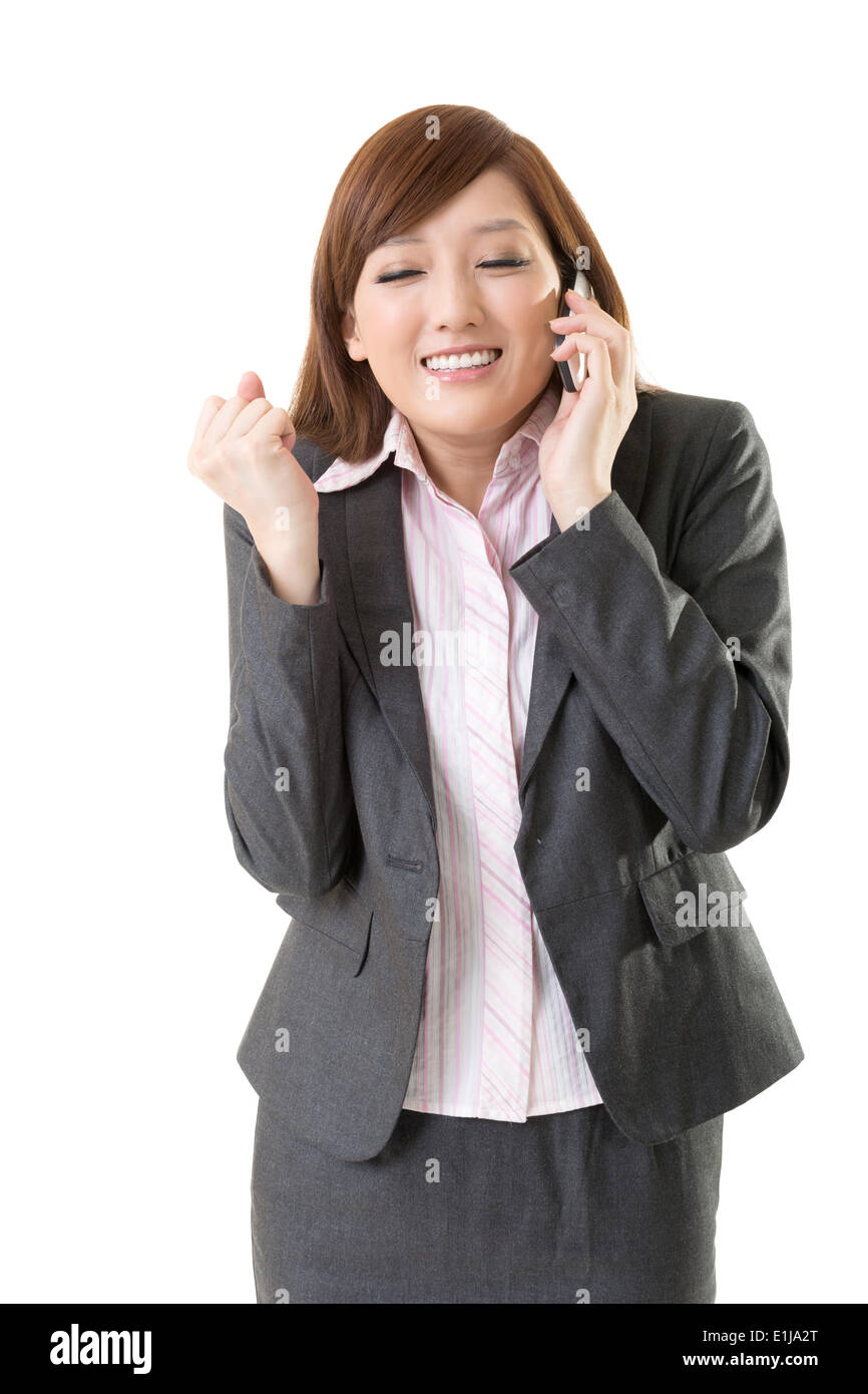 talking on cellphone Stock Photo - Alamy