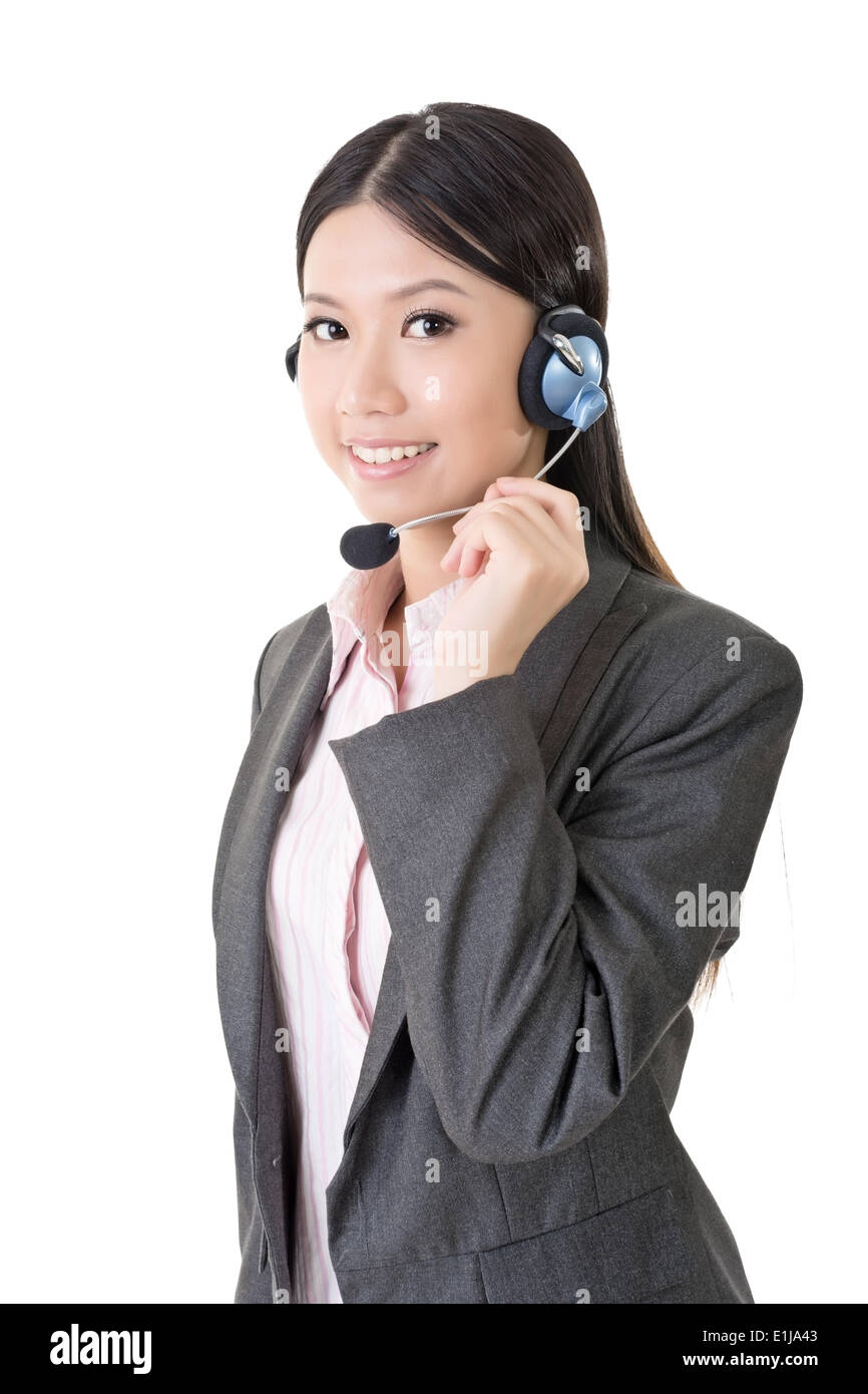 Asian chinese call center agent hi-res stock photography and images - Alamy